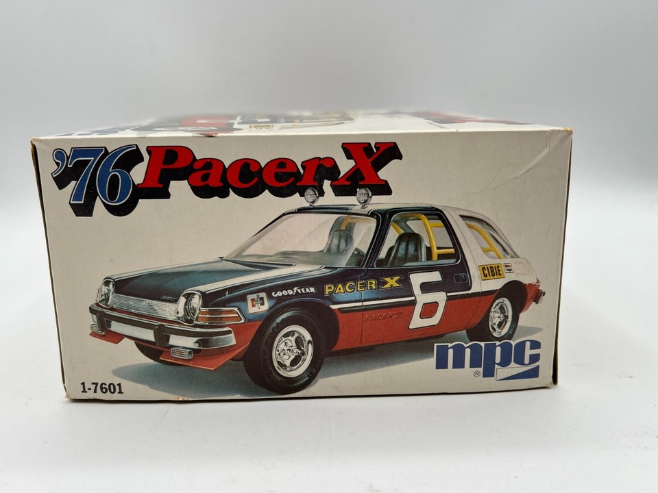 Vintage 1975 MPC 1976 '76 AMC Pacer X Car 1/25 Scale Model Kit - 1-7601 ...
