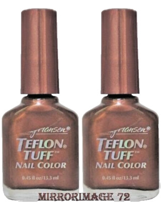 (LOT OF 2) Sally Hansen Teflon Tuff Nail color #02 FOOL'S GOLD | eBay