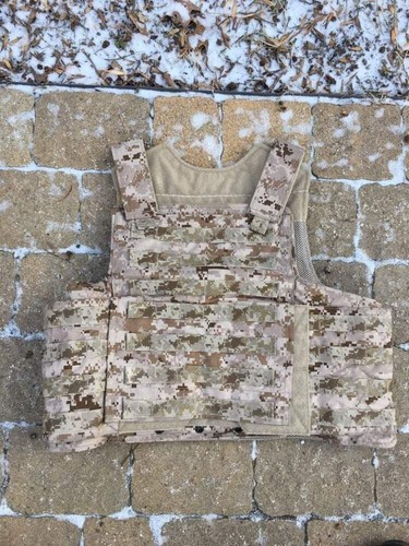 Protech Tactical Plate Carrier Vest AOR1 Navy SEAL DEVGRU NSW NSWDG SOF ...
