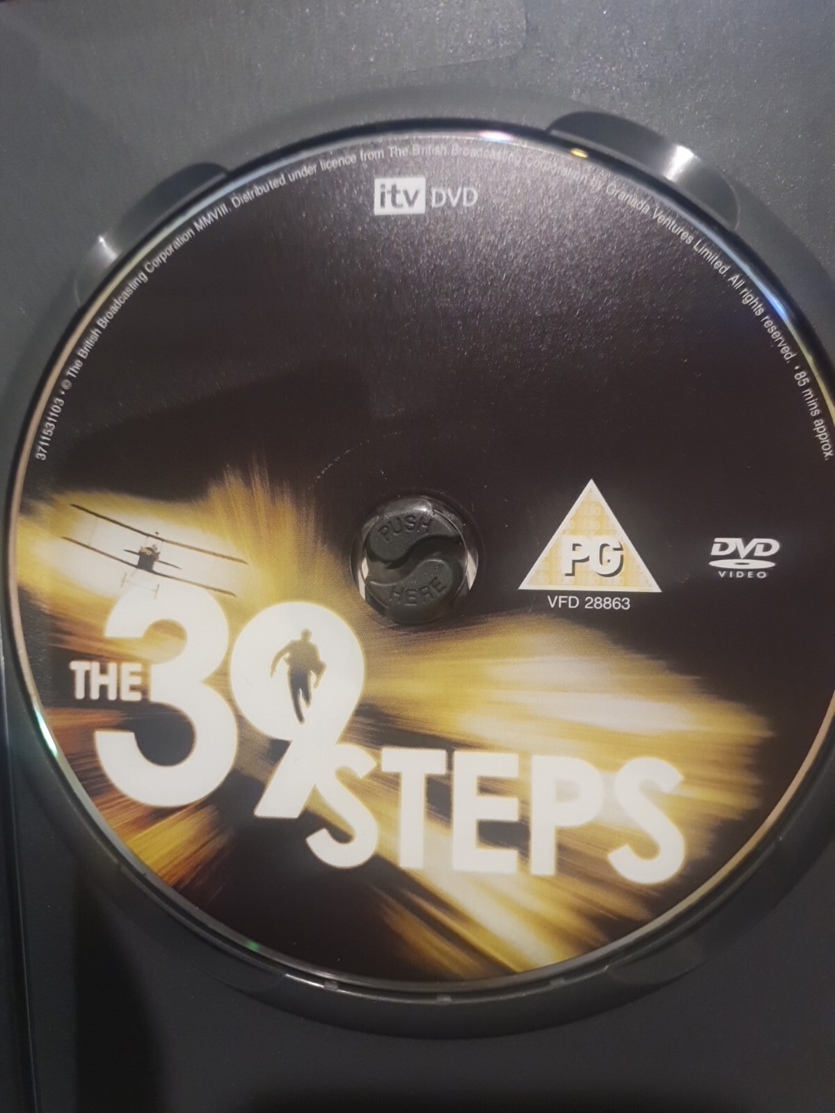 THE 39 STEPS RARE DVD BBC TV BRITISH FILM RUPERT PENRY-JONES & LYDIA ...