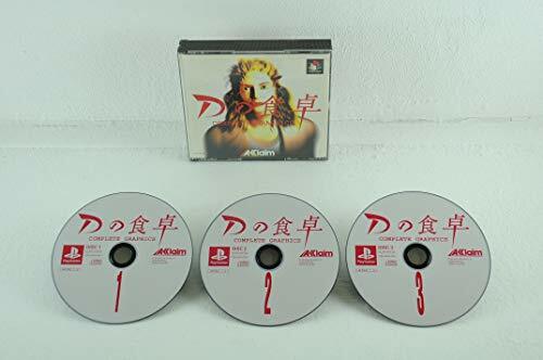 Usé PS1 Ps PLAYSTATION 1 Manger Table Complet Graphiques 21136 Japon ...