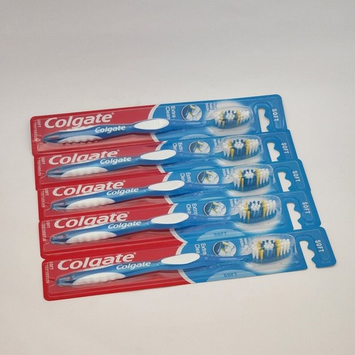Colgate Extra Clean Soft Full Head Toothbrush in Blue, Green & Pink ...