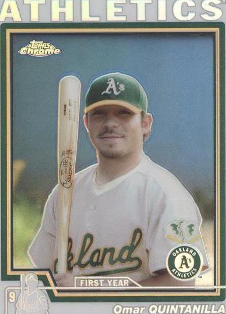 2004 Topps Chrome - Omar Quintanilla #248 Refractor (RC) for sale ...