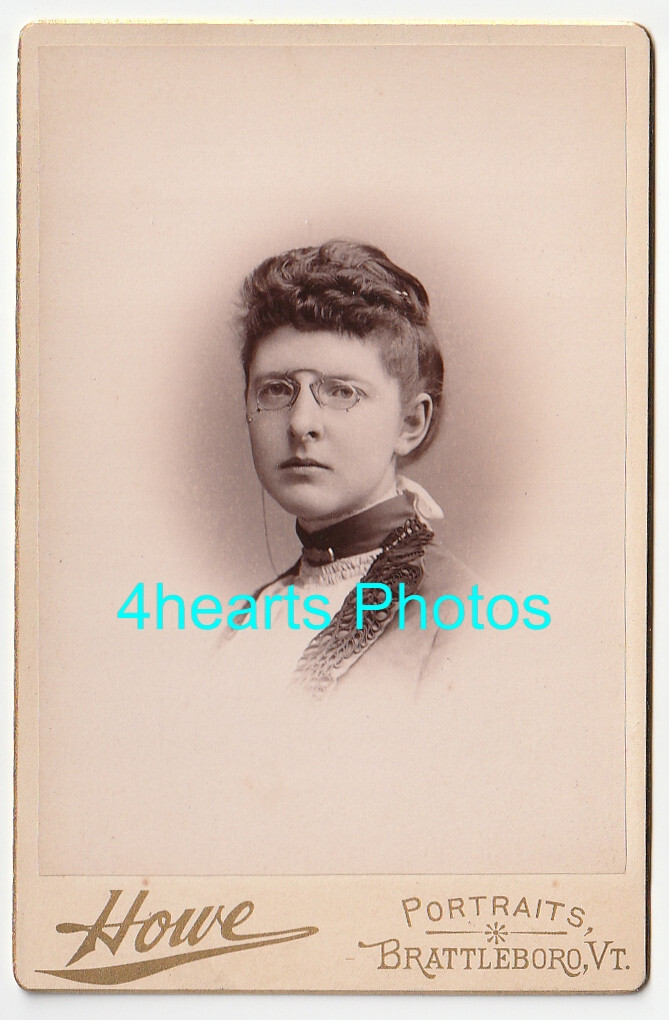 G24-1277 Grace Morgan Brown - Rutland, VT Plattsburgh, NY 1890 | eBay