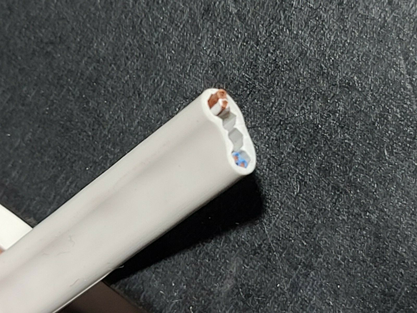 Belden 1872A 23/4P CAT6+ Bonded Pair MediaTwist Flat Network Cable CMR ...