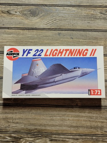 Airfix YF 22 Lightning II 05027 1/72 FS Model Kit NEW Open Box Complete ...