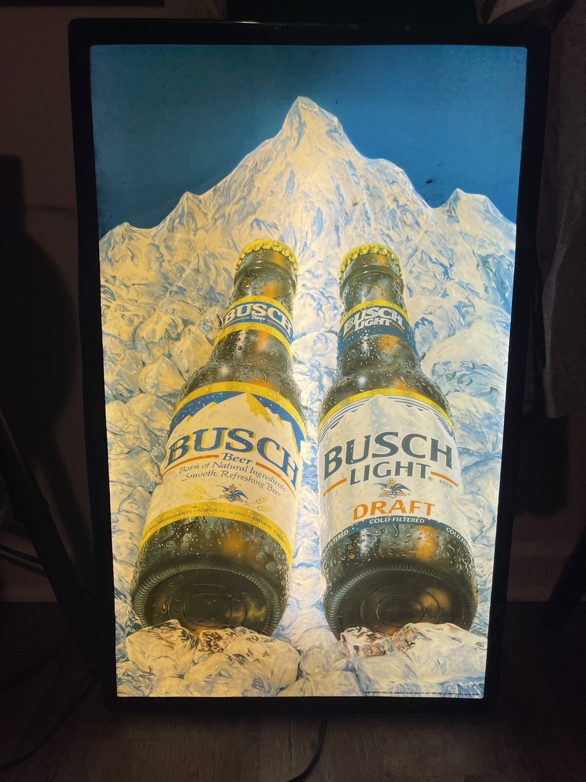 Busch And Busch Lite Light Up Sign | eBay