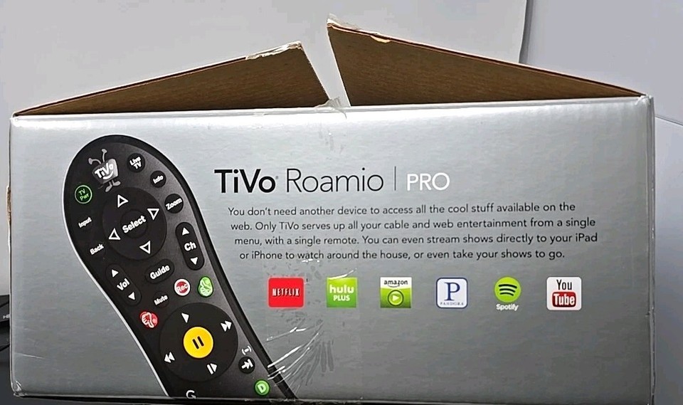 TIVO ROAMIO PRO 3TB HD DVR LIFETIME SUBSCRIPTION TCD840300 +Bluetooth ...
