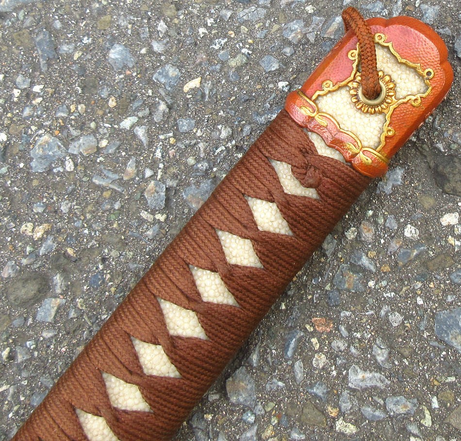 Original Gunto handle tsuka for imperial Japanese Army officer WW2 military IJA | eBay