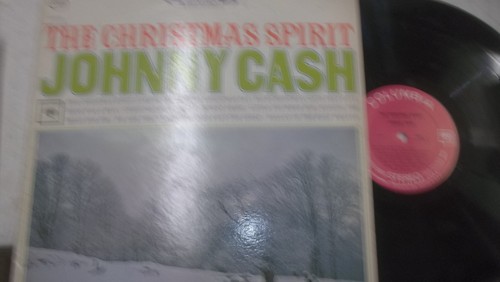 johnny cash 33 record lp christmas the christmas spirit/very good- | eBay