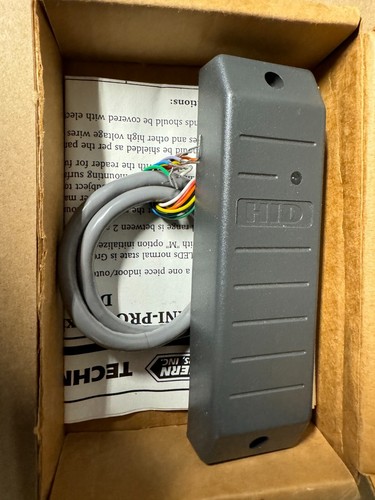 New HID MiniProx Mullion Mount Proximity Card Reader 1337 5365BGP00 | eBay