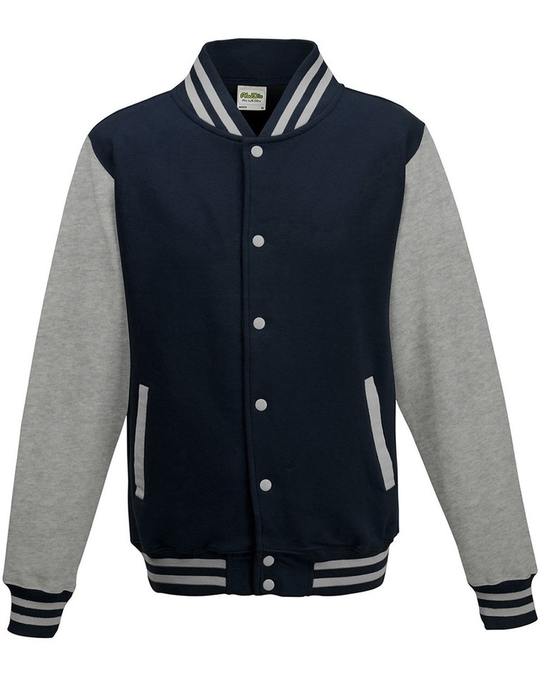 Just Hoods By AWDis Men's 80/20 Heavyweight Letterman Jacket - JHA043 ...