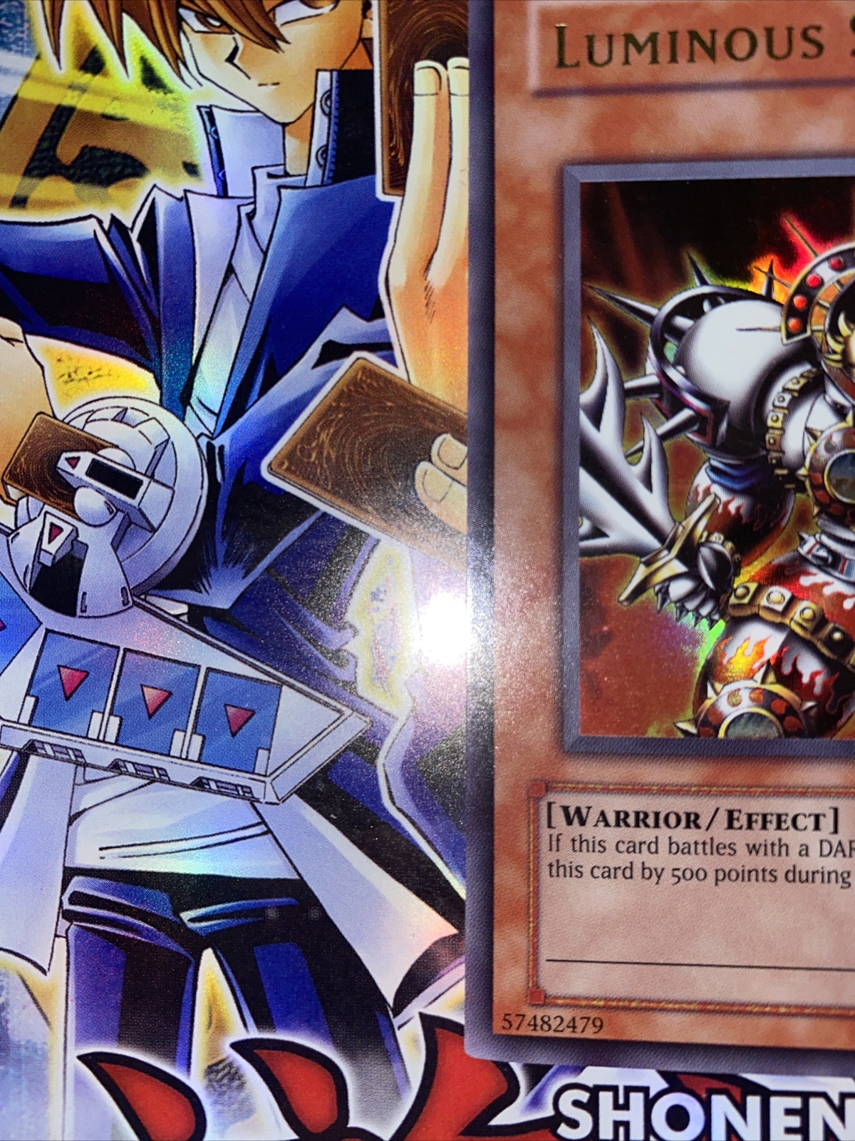 Yugioh Luminous Soldier TP5-EN001 Ultra Rare NM Tournament Pack 5 | eBay