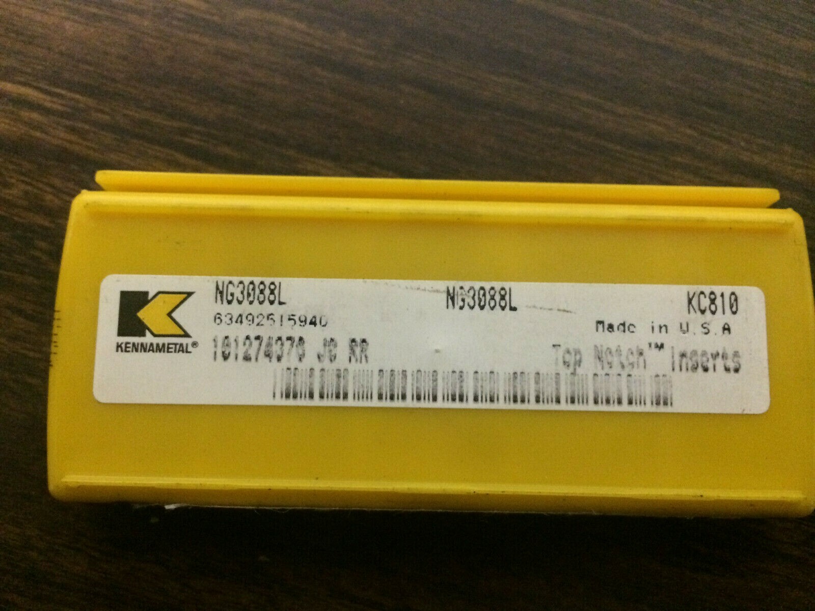 5 pcs KENNAMETAL NG3088L KC810 CARBIDE GROOVING INSERTS | eBay