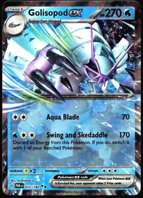 Golisopod ex SV04: Paradox Rift #050/182 Pokemon Card R1-X402 | eBay