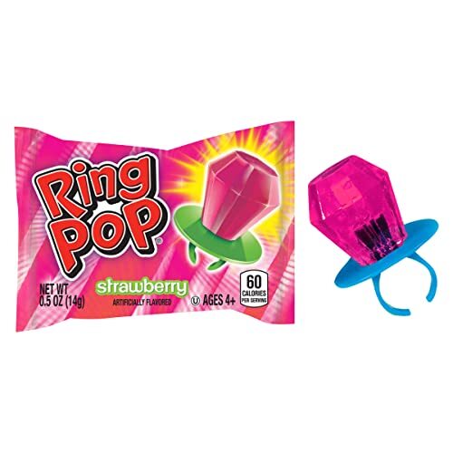 Ring Pop Individually Wrapped Bulk Lollipop Variety Party Pack – 15 ...