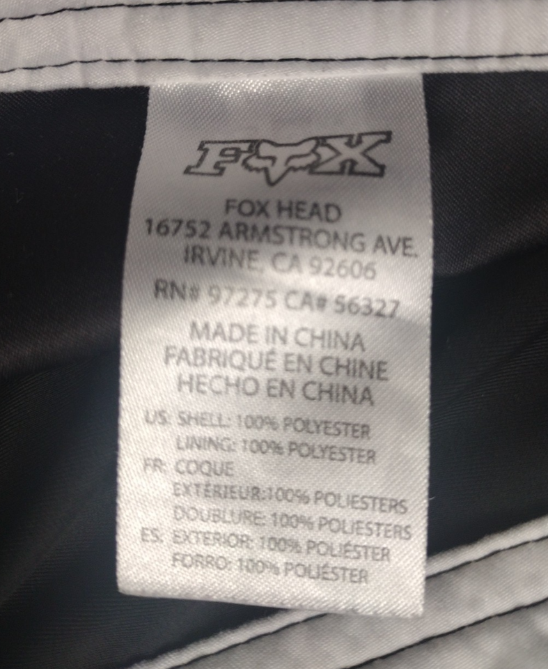 Fox Racing 360 Board Shorts Men Sz 31 Charcoal Swim Trunks Beach ...