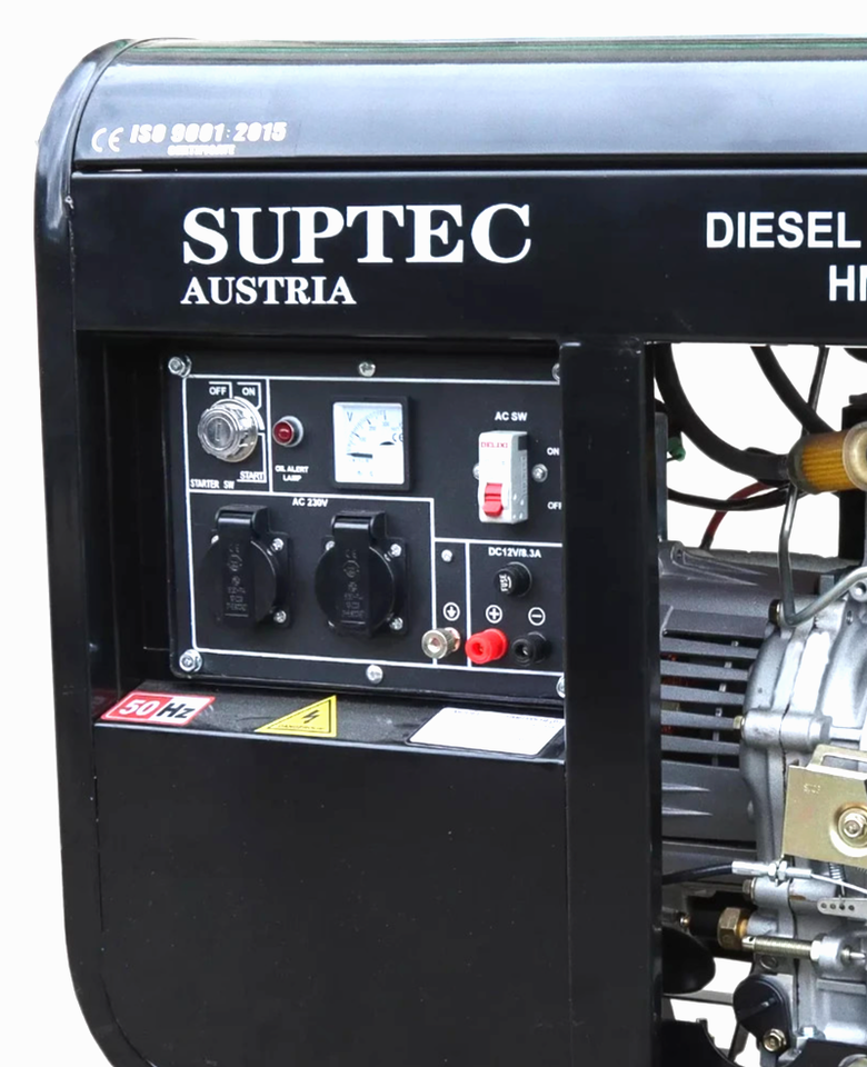 Dieselgenerator Stromerzeuger 230/380V Diesel Aggregat 6.5kW | eBay.de