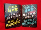 Lot of 2 by Jeffery Deaver/Isabella Maldonado - Grave Artist & Fatal ...