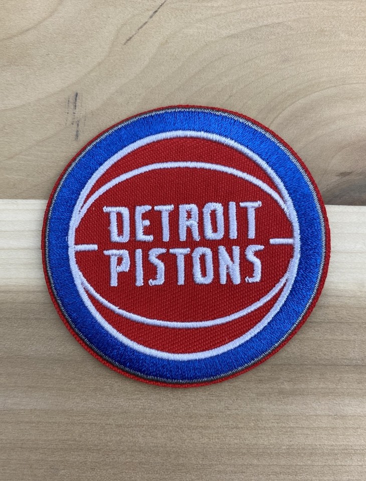 Detroit Pistons - Iron on / Sew on patch 3x3 Inch Free Ship | eBay