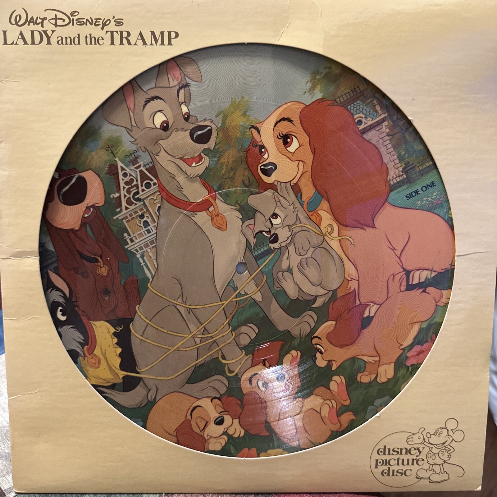 The Disney Picture Disc Vinyl Collection ,Pinocchio And Lady And The ...
