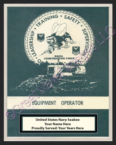 Seabee Equipment Operator Rate Symbol