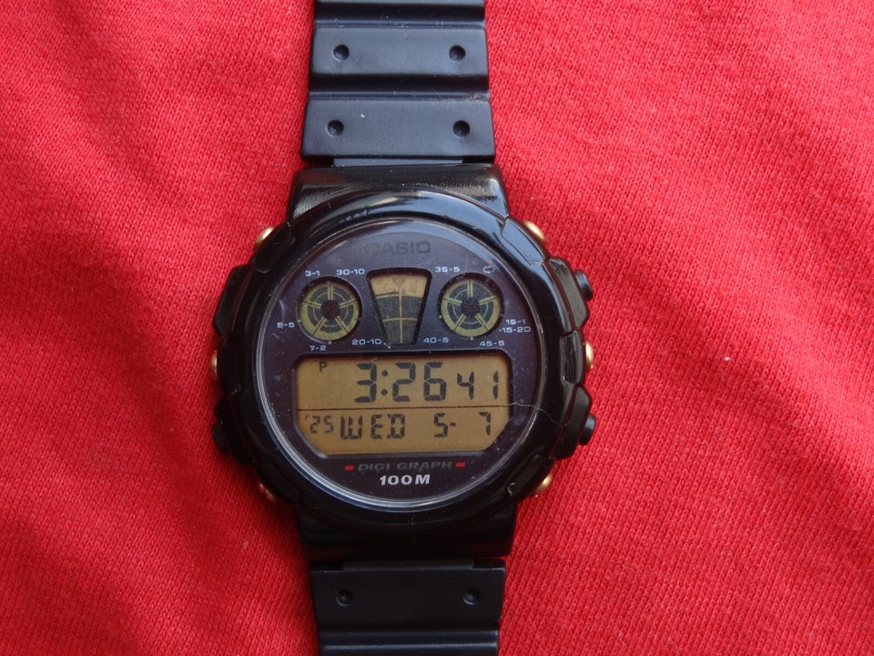 Vintage CASIO "Digi-Graph" DGW-30 (Module 828) / LCD Digital | eBay