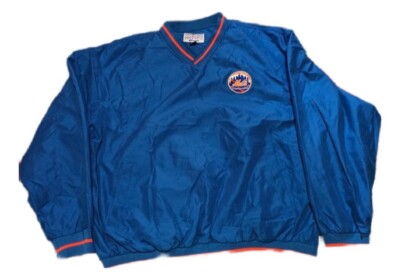 New York Mets Pullover Windbreaker Jacket, RARE - Extra Large | eBay