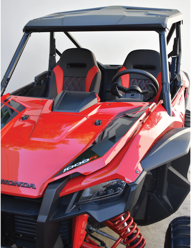 Red Apex 2020+ KRX 1000 (2 Seater/Front Seats) Suspension Seats | eBay