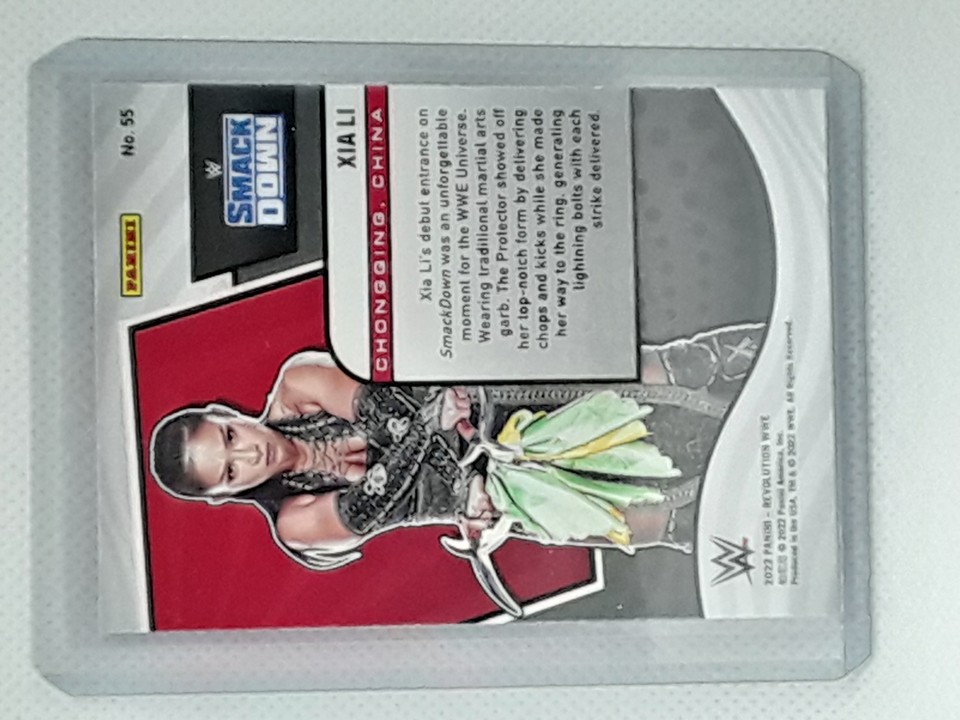 Xia Li 2022 WWE Revolution - #55 - SmackDown | eBay