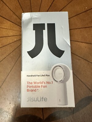 JISULIFE USB Rechargeable Personal Handheld Turbo Fan 16H Max Cooling ...