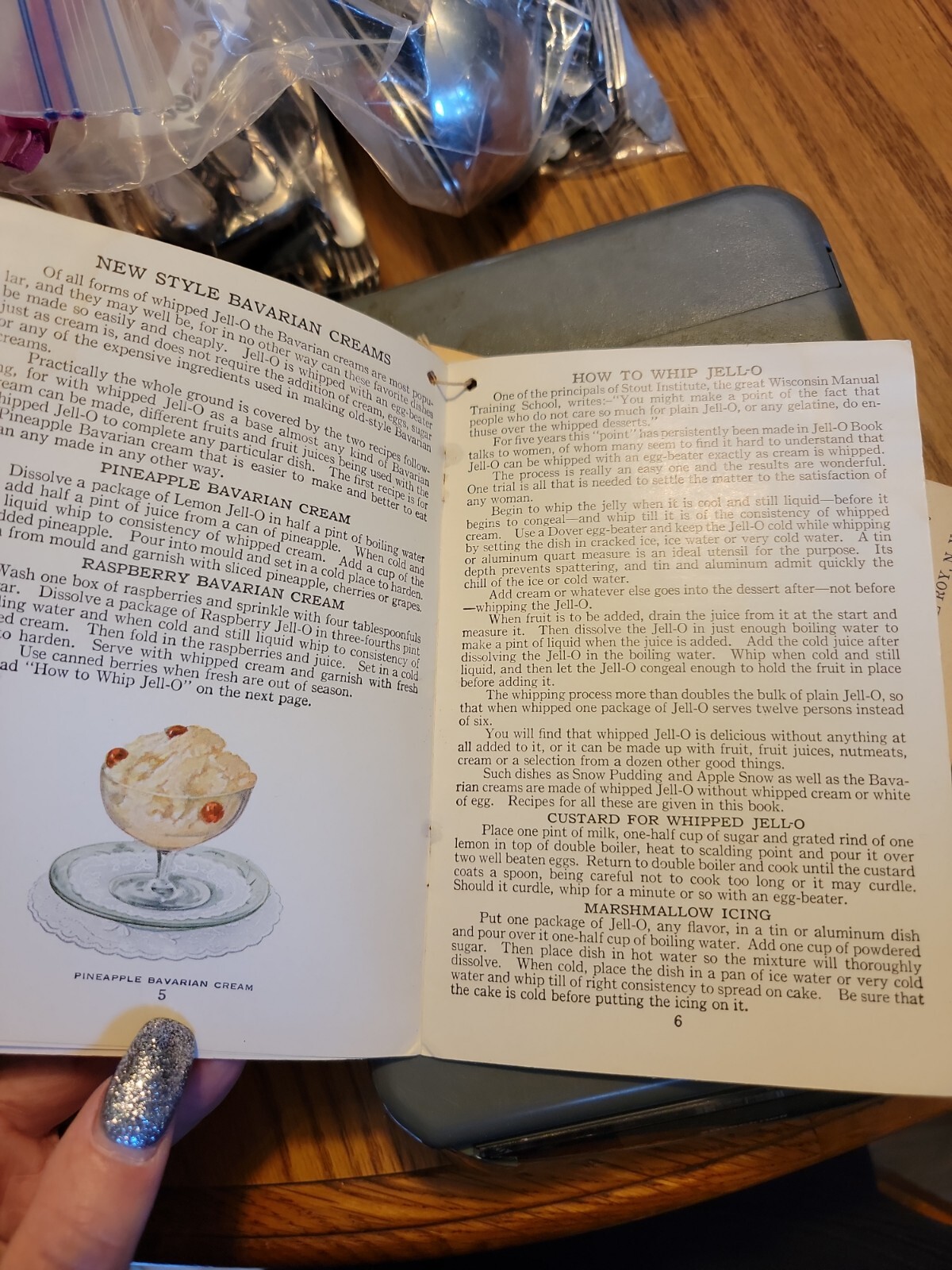 1920 Jello-o Recipe book booklet illustrated with insert | eBay