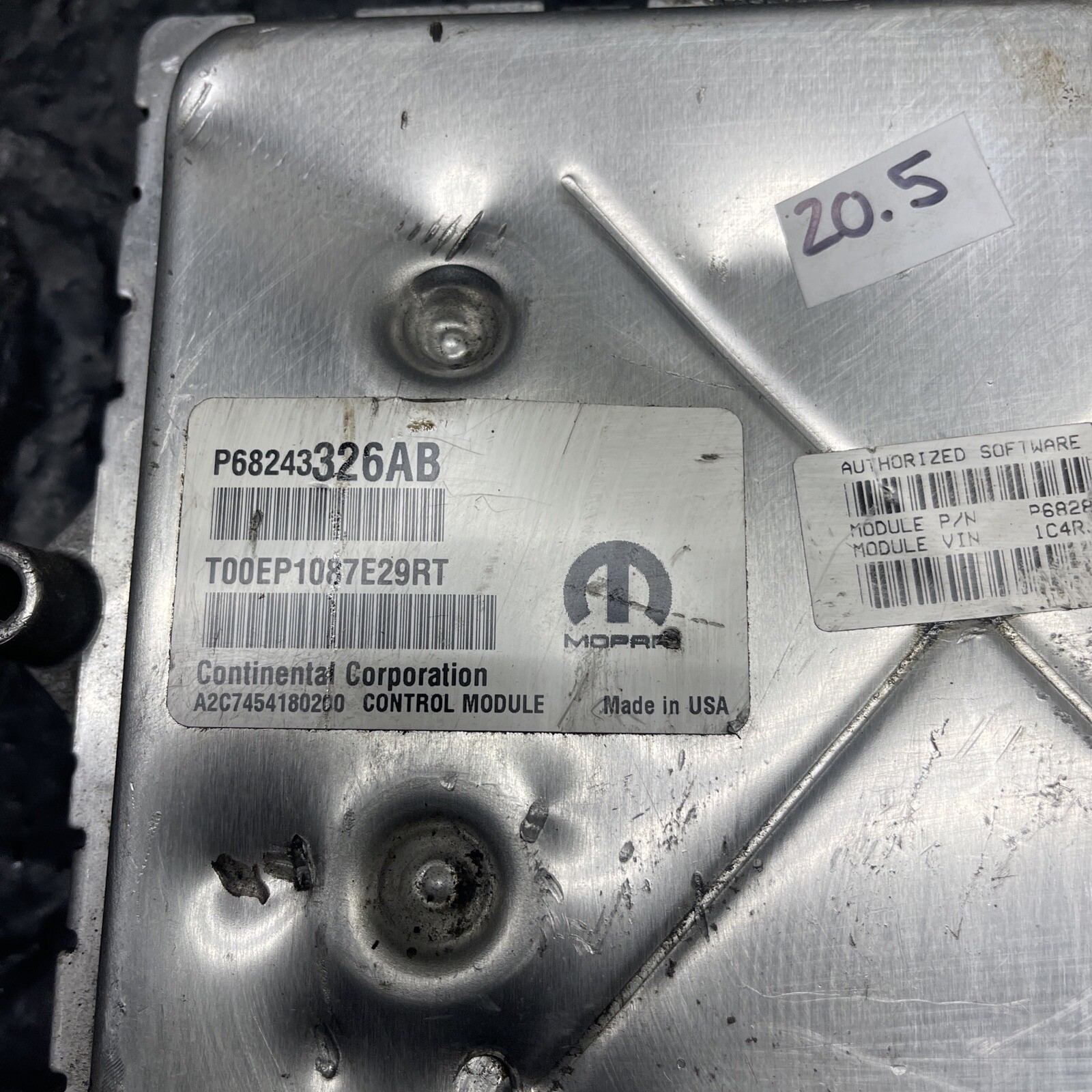 2016 2017 Jeep Grand Cherokee Engine Control Module Unit Ecm ...