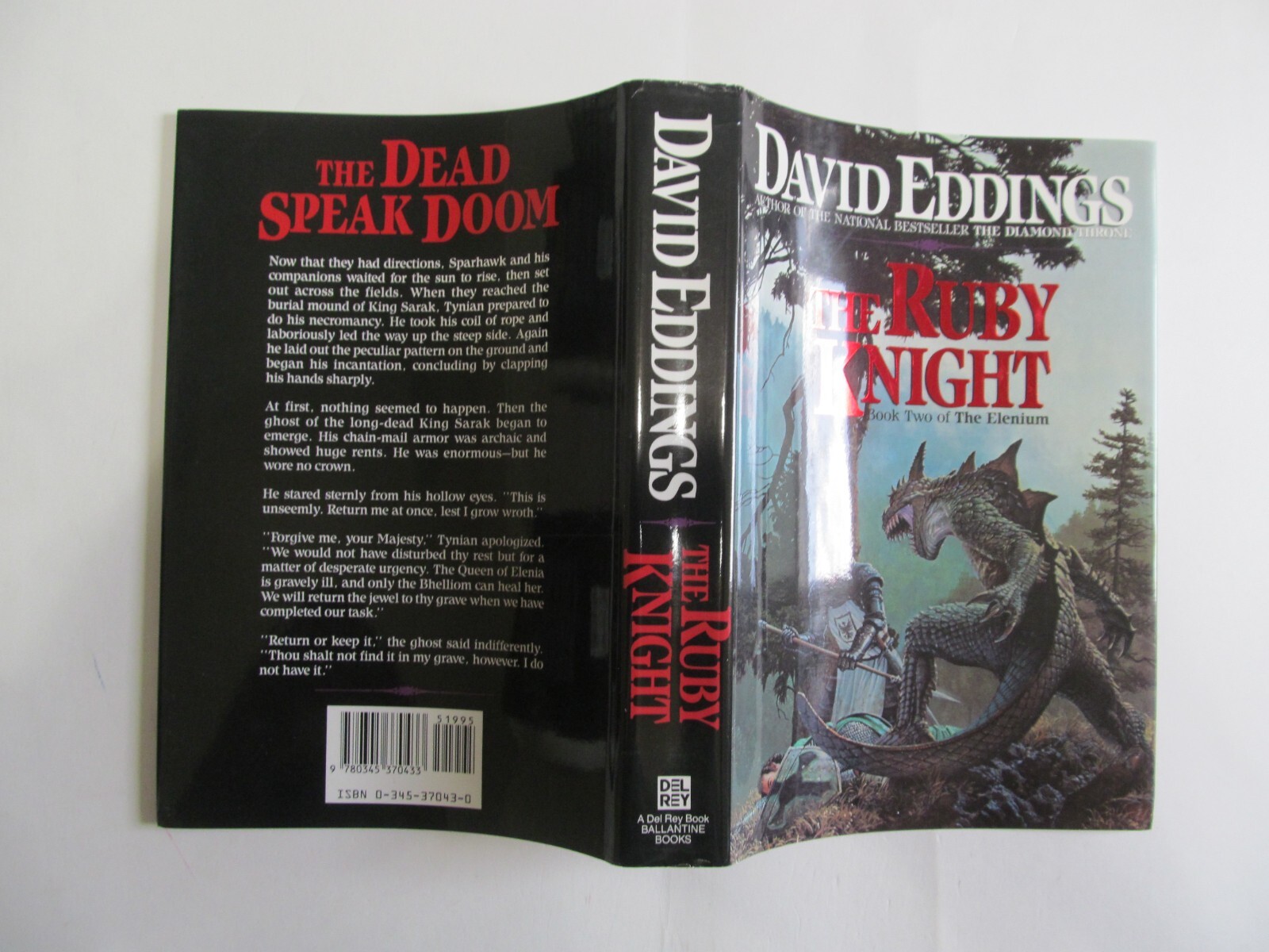 David Eddings The Ruby Knight 1st Edition HC | eBay
