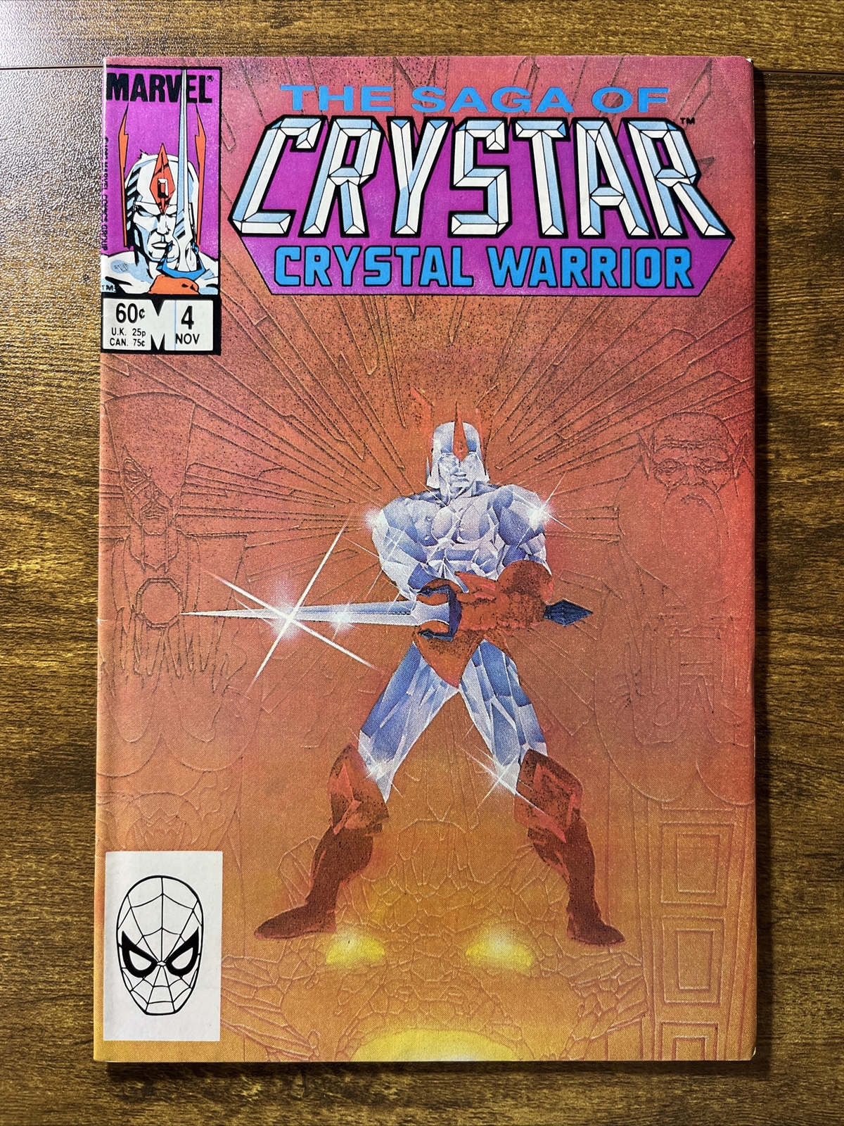 SAGA OF THE CRYSTAR, CRYSTAL WARRIOR 4 SCARCE DIRECT EDITION MARVEL COMICS 1983 | eBay
