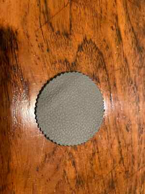 2 Inch Gray Leather Reinforcement Patch, For Covering J3 Cubs, Aeronca ...