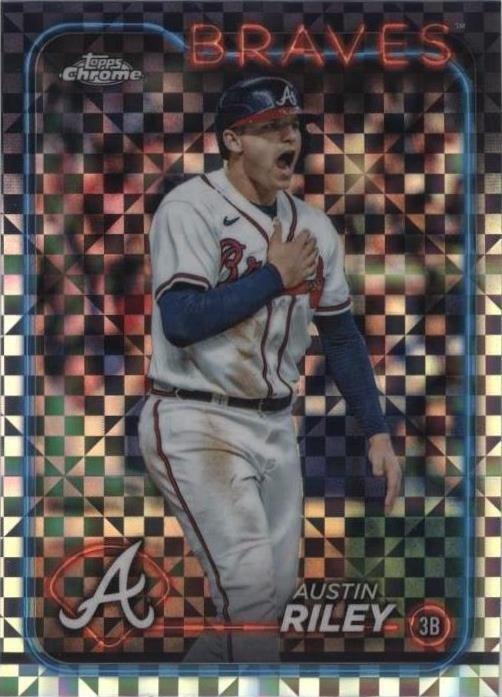 2024 Topps Chrome - Austin Riley #84 X-Fractor for sale online | eBay