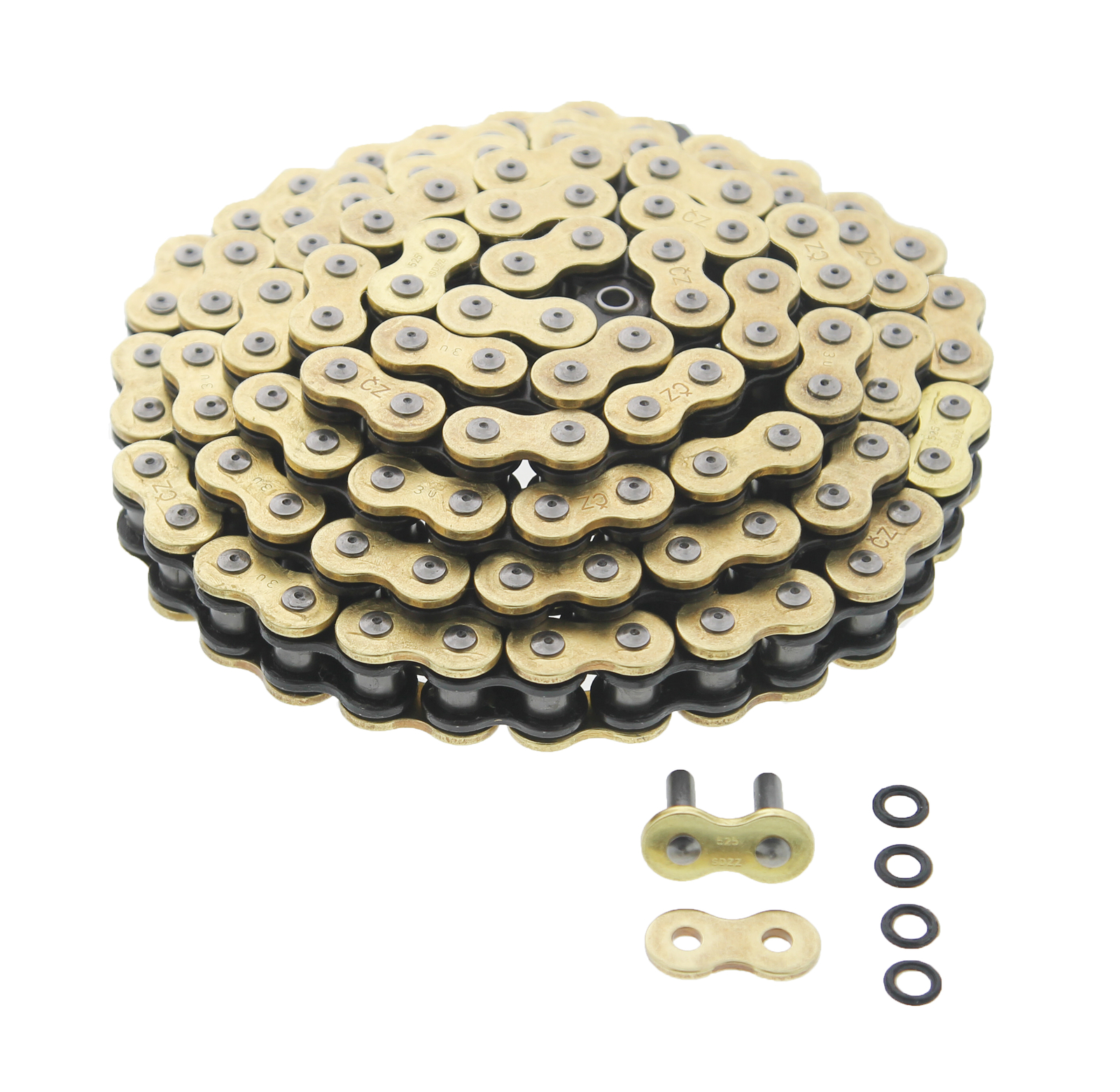 1975 1976 1977 Honda CB400F CZ SDZ Gold X Ring Chain 530-110L | eBay