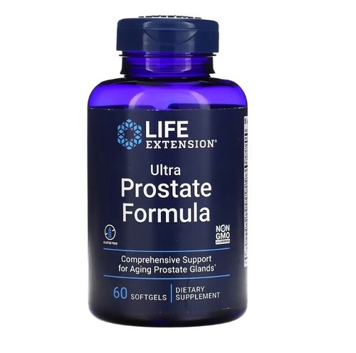 Life Extension, Ultra Prostate Formula, 60 Softgels, Comprehensive ...