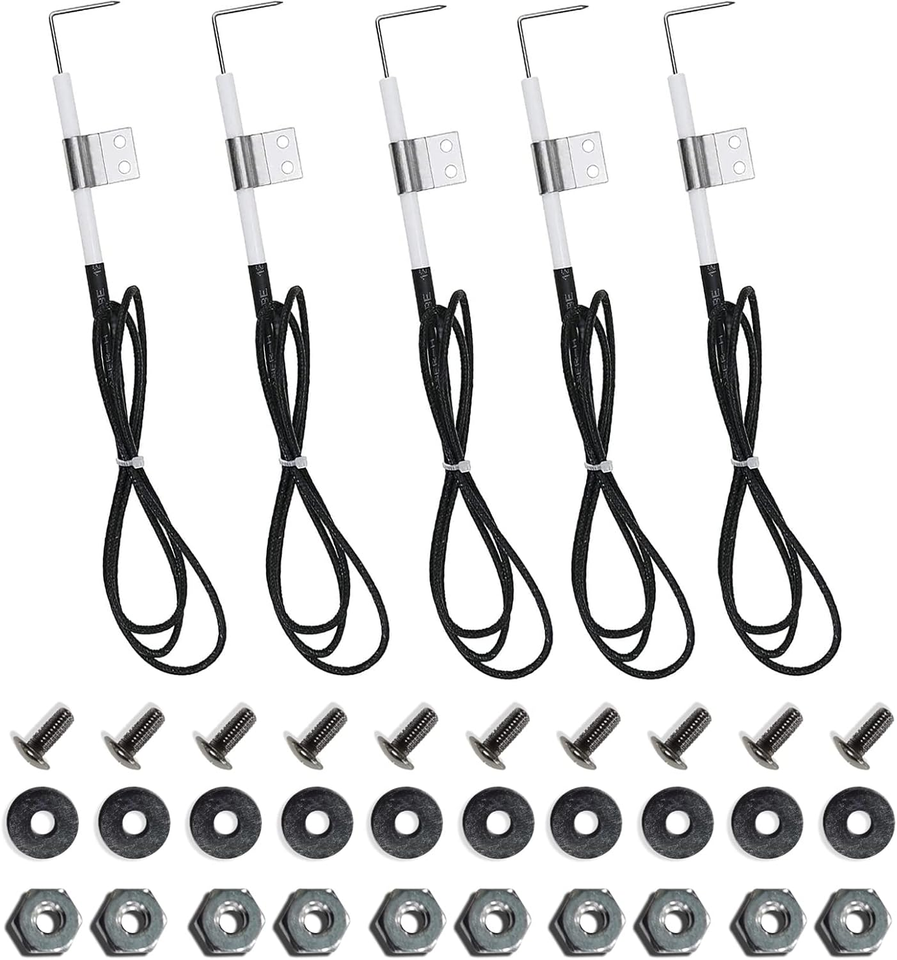 Grill Ignitor Wire Kit Ignition Electrode Replacement Parts for Home ...