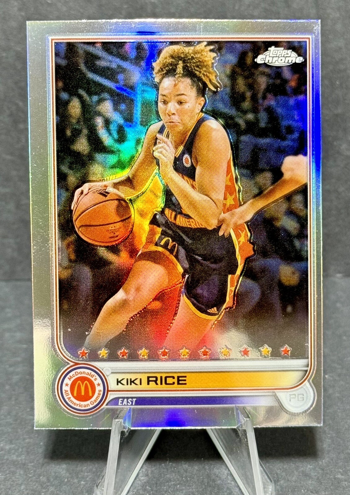 2022 Topps Chrome McDonald's All American - Refractor #34 Kiki Rice (RC ...
