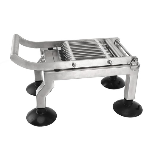 New Commercial Stainless Steel Food Cutter Manual Vegetable Cutter 5mm ...