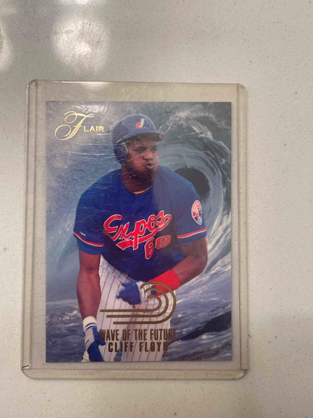 1993 Flair Wave of the Future 🔥 💎 #5 CLIFF FLOYD RC Rookie Montreal ...