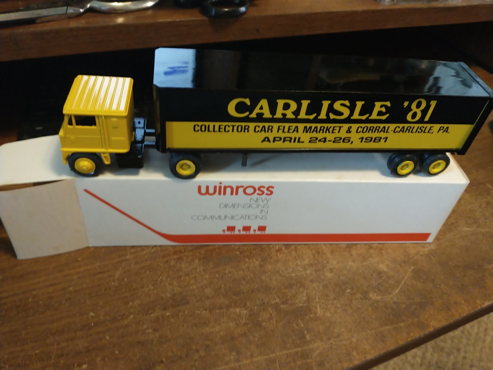 Vintage Winross 1:64 Semi Truck And Trailer Carlisle ‘81 Car Event New ...