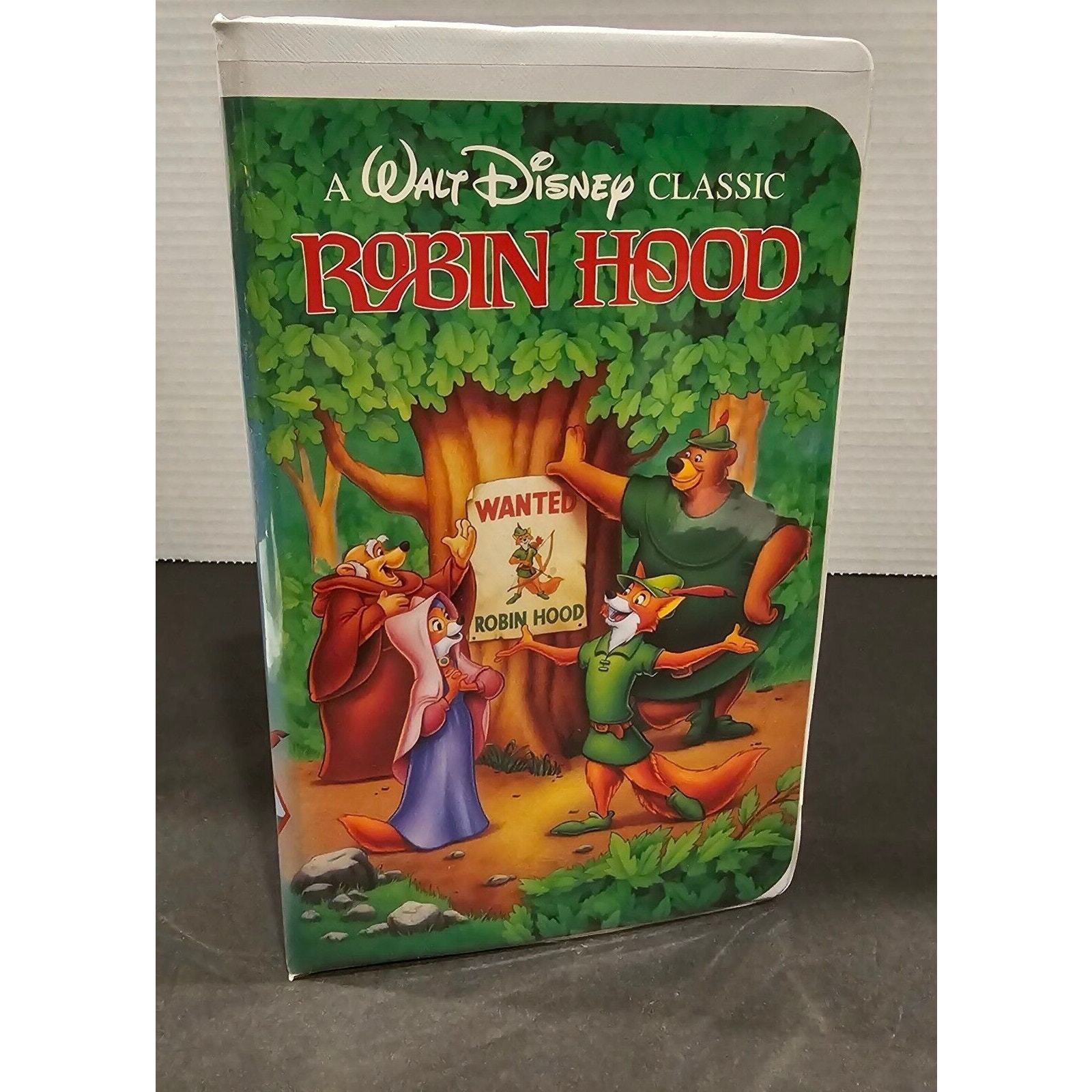 Vintage Robin Hood (VHS, 1991) Walt Disney Black Diamond VHS Rare ...