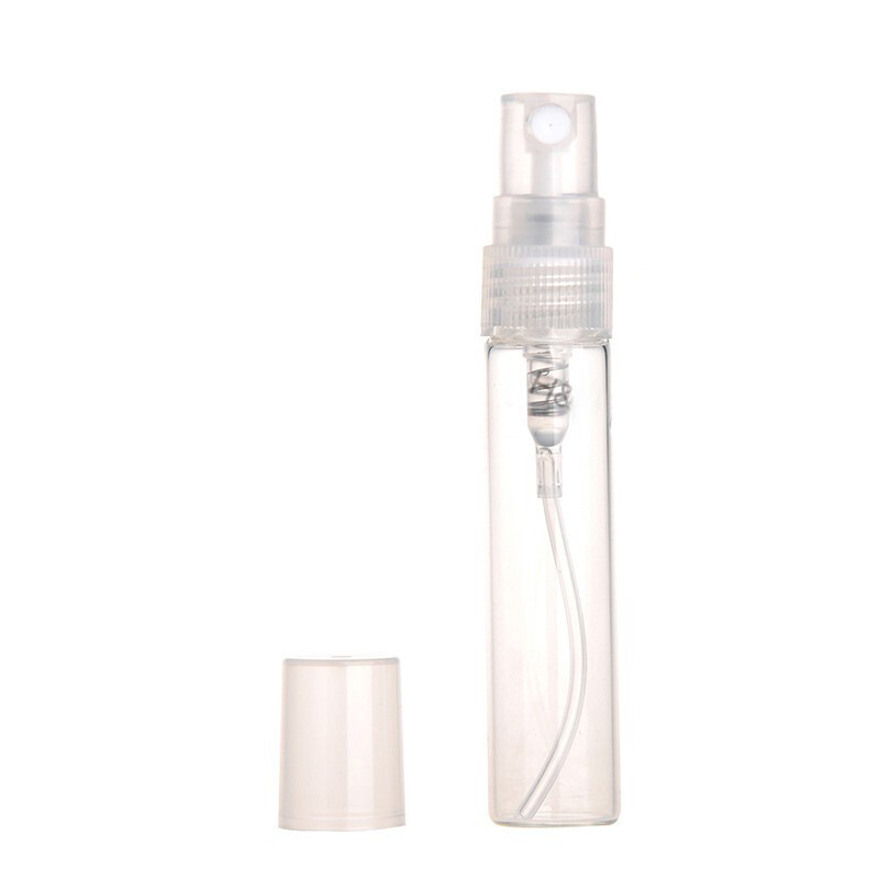 5pcs Mini 5ml Glass Refillable Perfume Empty Bottle Tool Pump Atomizer ...