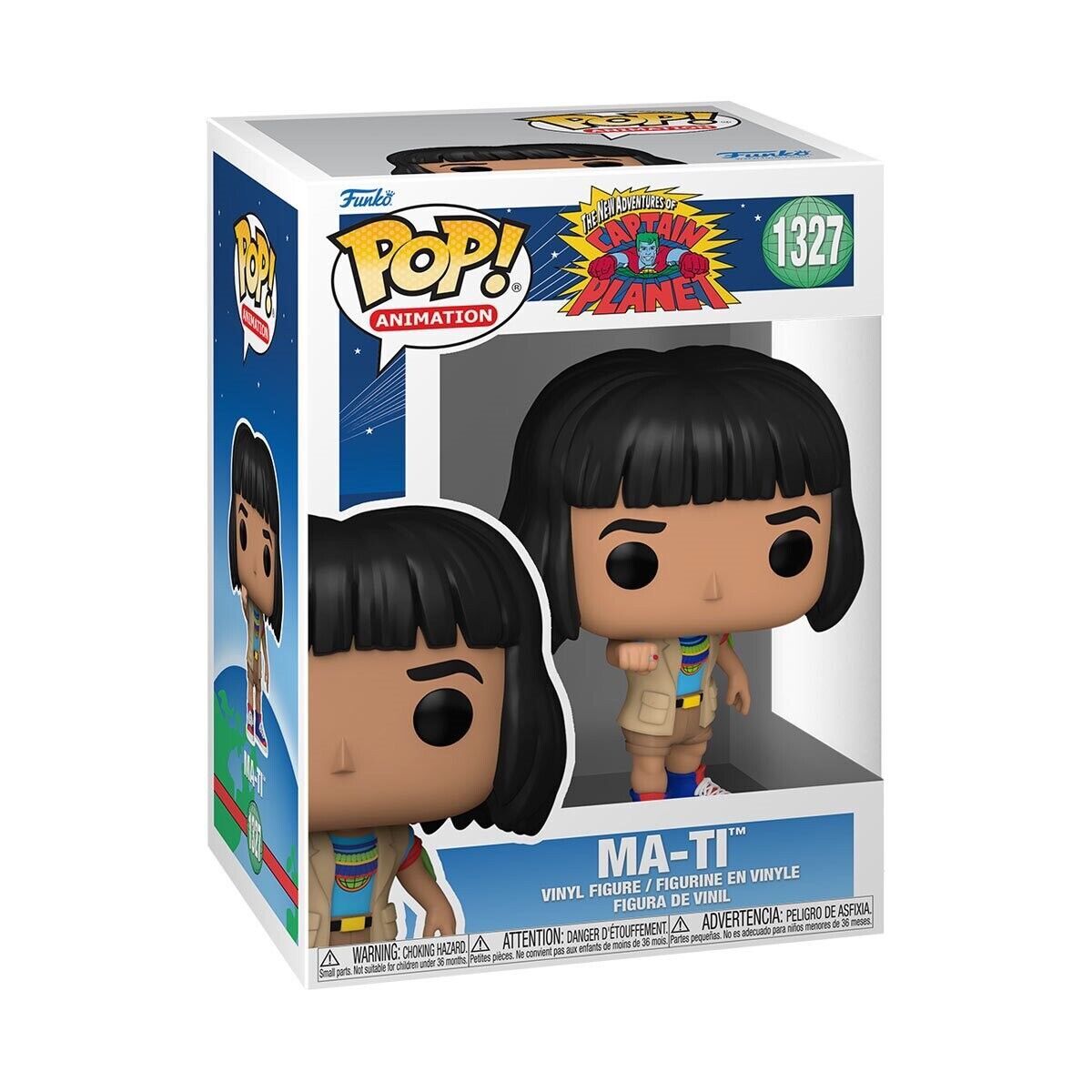 Funko Pop! Animation The New Adventures of Captain Planet - Ma-Ti Vinyl ...