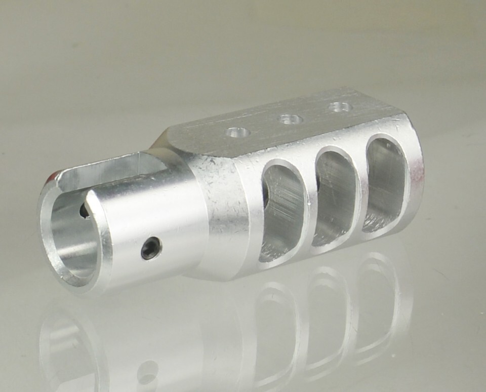 Ruger 10/22 10 22 1022 Muzzle Brake Slip On Non Threaded .22LR Aluminum ...