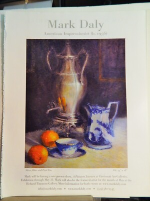 MARK DALY / TIM BELL ART PIECES VTG ORIG 2014 ADVERTISEMENT | eBay