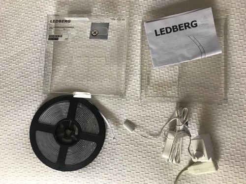 IKEA LEDBERG LED WHITE FLEXIBLE 197" LIGHT STRIP #003.59715[NEW] | eBay